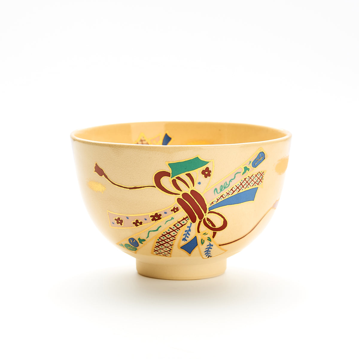 Matcha bowl Noshi (熨斗) – Kyo Hayashiya